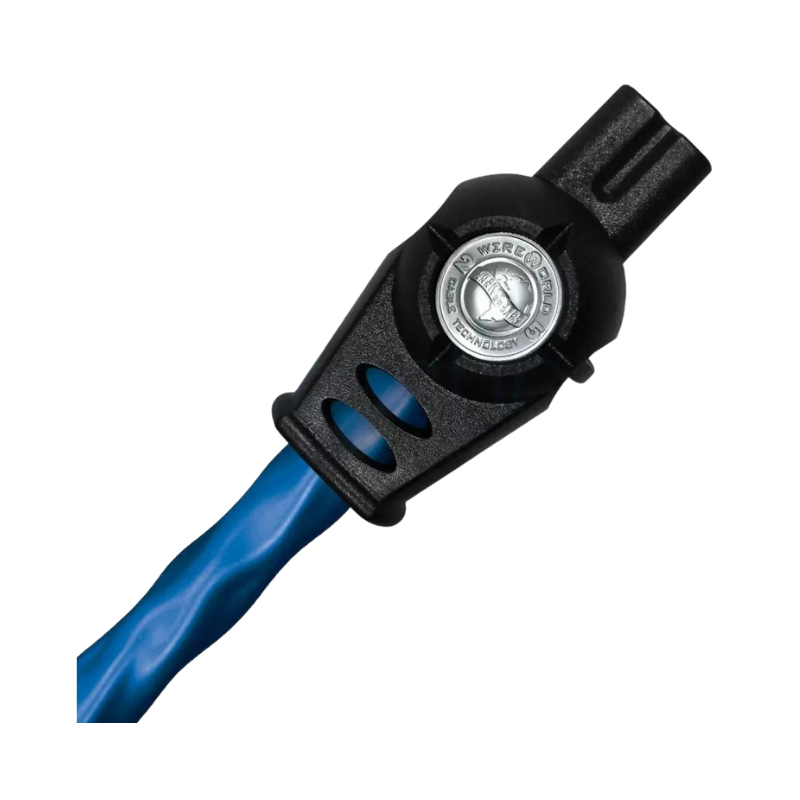 Wireworld Mini Stratus - 15 AWG - Figure 8 to 2-pin Power Cable 1.5m